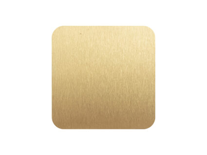 Laser Engraving Stainless Steel Coaster - GOLD - AGC Education